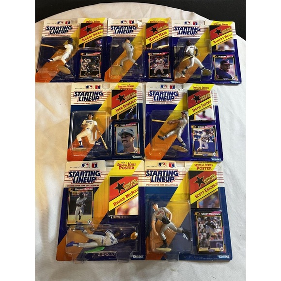 Kenner | Toys | Kenner Mlb Starting Lineup 992 Super Star Poster Series ...